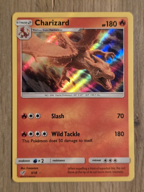 Charizard 5/18 Pokemon Pikachu Meisterdetektiv | Kaufen auf Ricardo