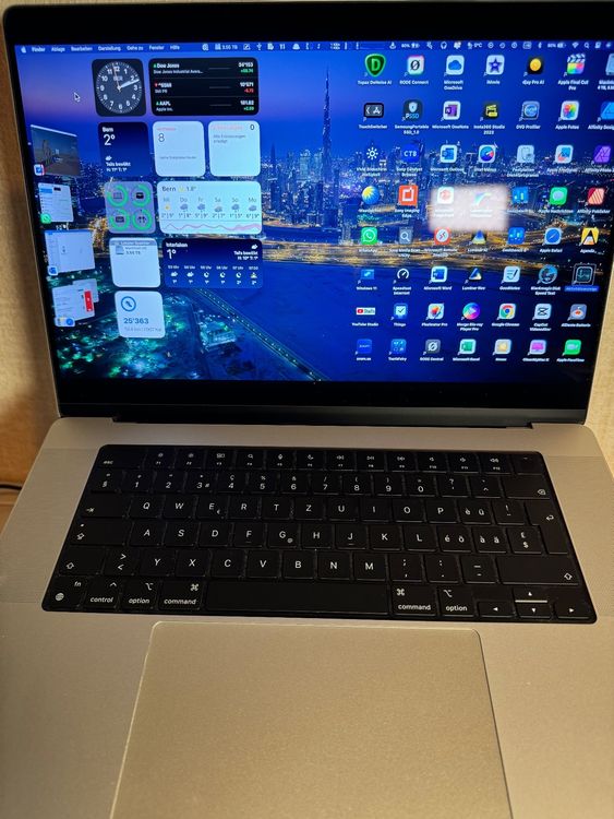 16“ MacBook Pro M2 Max silber 96 GB Ram / 4 TB SSD / Care+ (Gebraucht ...
