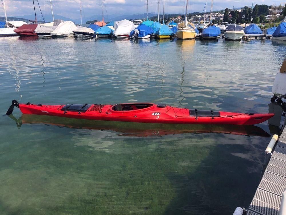 Kajak Prijon mit Bootswagen und Carbonpaddel zum 1/2 Preis | Acheter ...