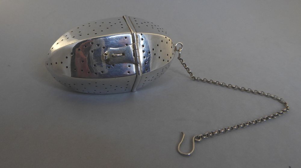 Tee Ei / Tee Sieb 800 Silber W. Binder Deutschland (Gebraucht) in Muri ...