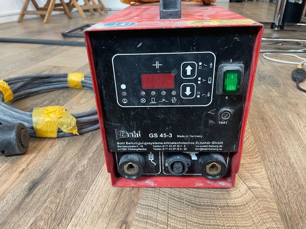 Bolzenschweissgerät Gs-45-3 mit Pistole für Clip-Pins (Gebraucht) in ...