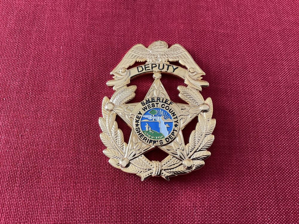 USA 🇺🇸Replica Abzeichen Deputy Sheriff von Key West County (Neu (gemäss ...
