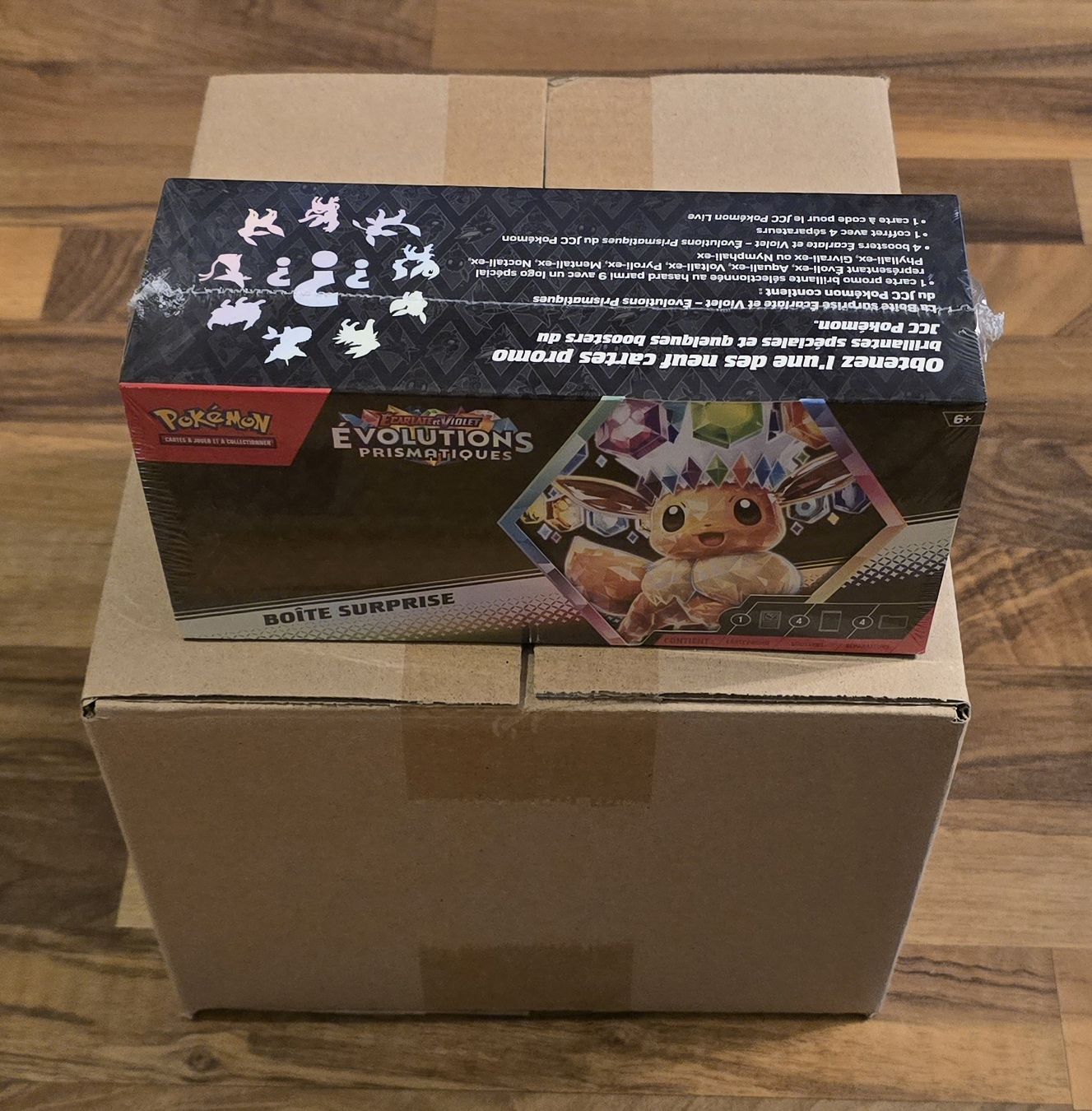 Case 6X Coffrets Surprise Pokémon Évolutions Prismatiques FR (Neuf avec ...