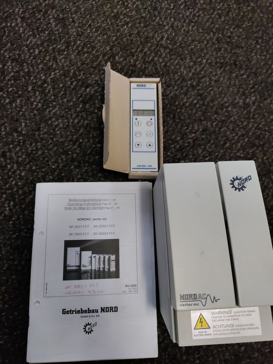 Nordac vector mc SK 750/1 FCT Frequenzumrichter (Gebraucht) in Seewen ...