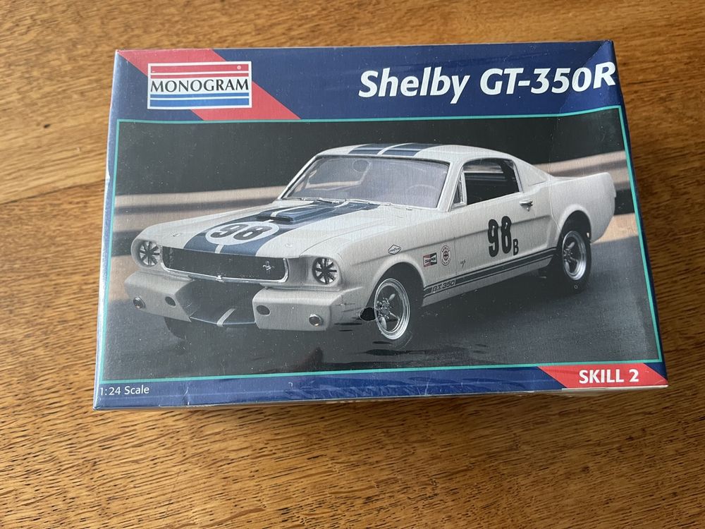 Maquette Revell Monogram Ford Mustang Shelby GT-350R 1:24 (Neu und ...