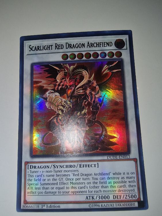 Yugioh Scarlight Red Dragon Archfiend | Kaufen auf Ricardo