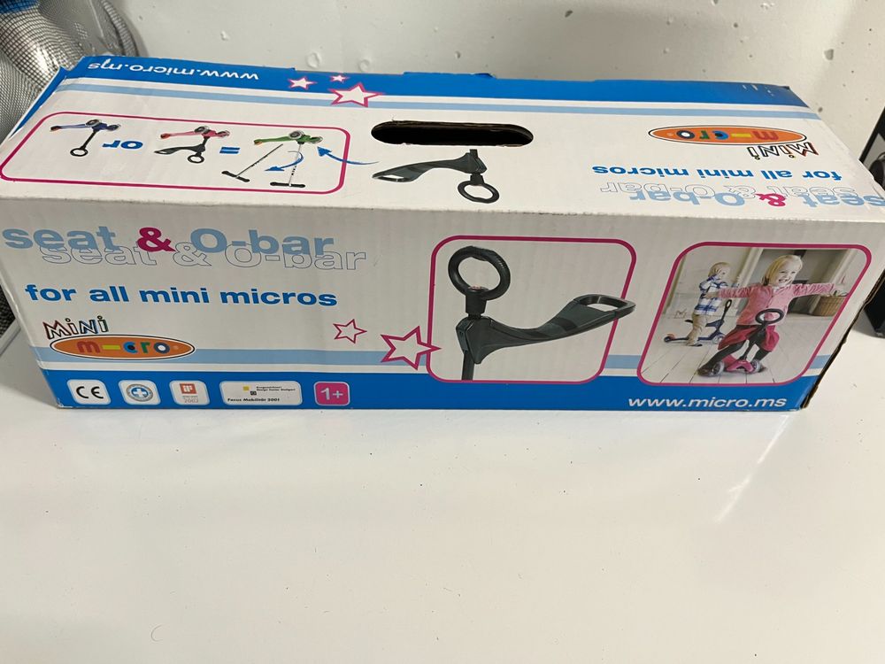 Mini Micro Seat und O-handlebar (Gebraucht) in Jona für CHF 10 – nur ...