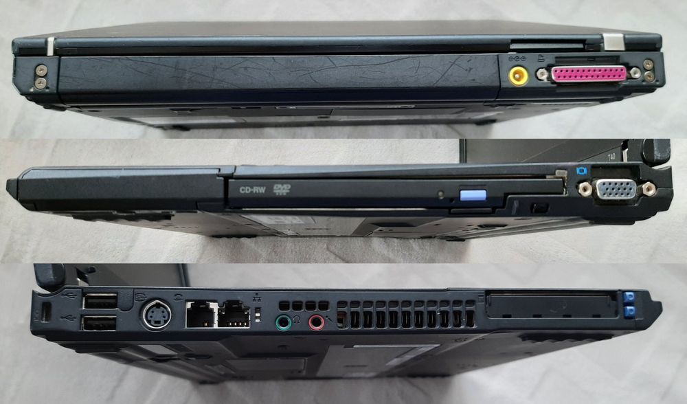 IBM ThinkPad T40, 14 ZOLL Windows XP SP3 & Office 2007 (Gebraucht) in ...