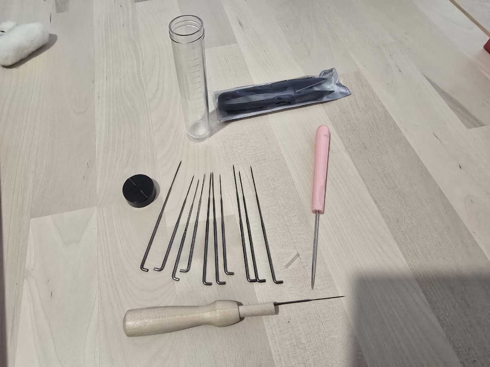 Felt Kit: Needle Felting Starter Set- All Materials! (Neu (gemäss ...