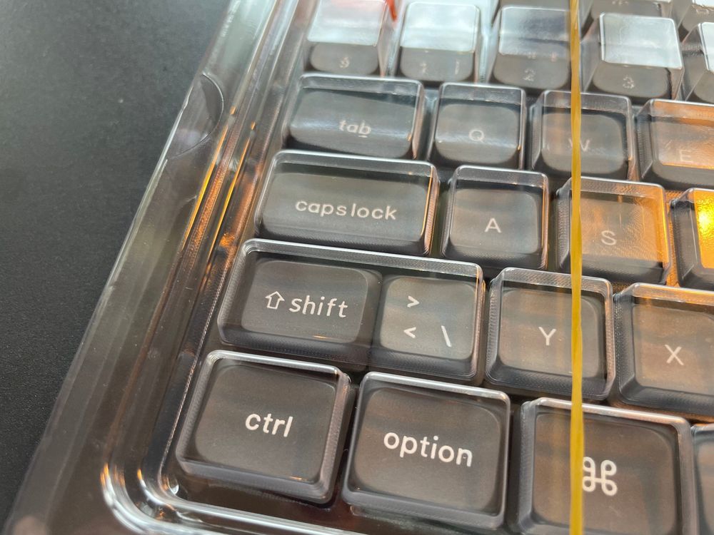 Keycaps für Keychron K1 Max (low profile) - ISO CH Layout (Neu (gemäss ...