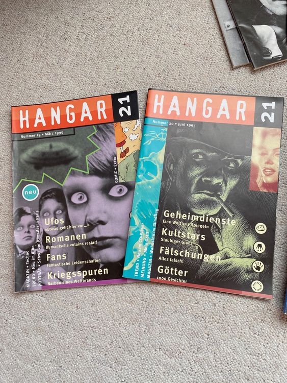 Hangar 21 Magazine der Winterthur-Versicherung 1990-2001 (Gebraucht) in ...