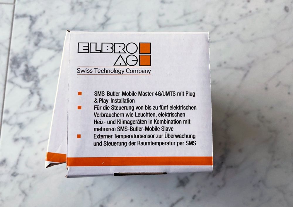 Elbro SMS Butler Master Fernschalter mit 4G (Gebraucht) in für CHF 90 ...