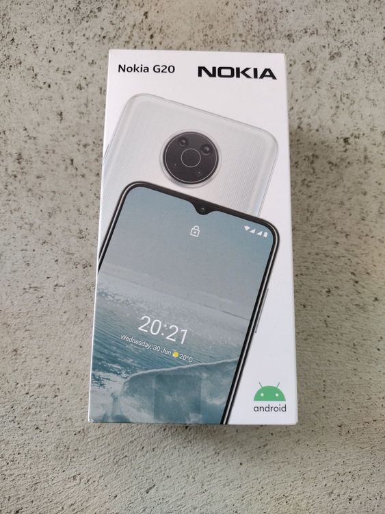 Nokia G20 128 GB Glacier Fabrikneu (Neu (gemäss Beschreibung)) in Gretzenbach für CHF 120 – mit ...