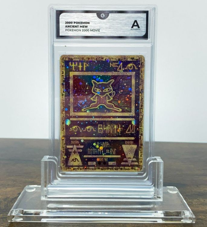 GG Authentic Graded - Ancient Mew - Film Pokémon 2000 (Neuf (Voir ...