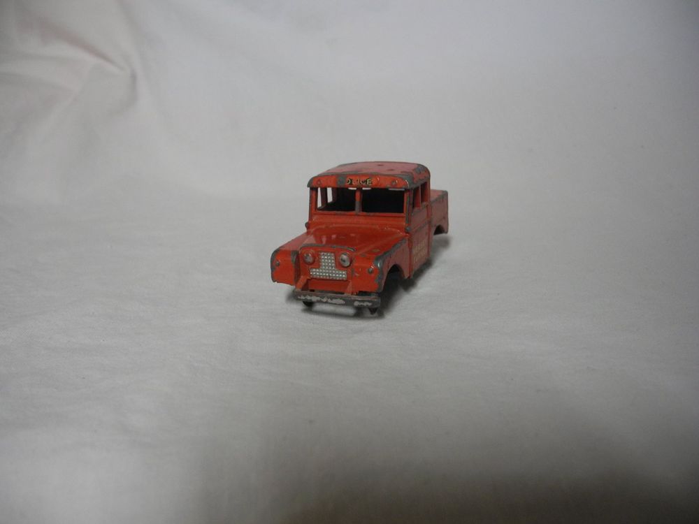 DINKY TOYS NR. 255 LAND ROVER MERSEY TUNNEL NUR CHASSIS (Defekt) in ...