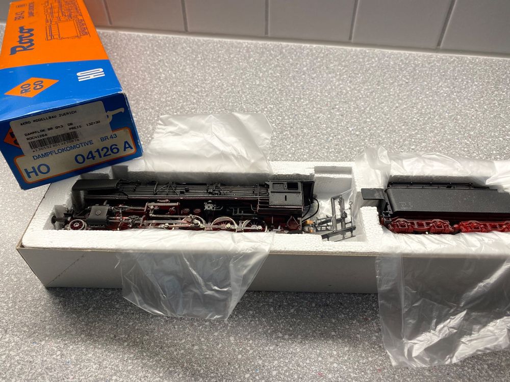 Roco 04126A Dampflok BR 43 DB H0 GS OVP (Gebraucht) in Braunau für CHF ...