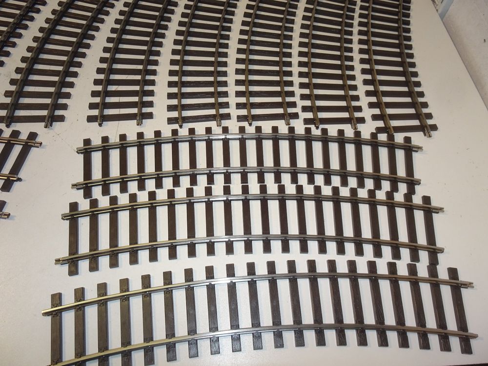 20 Märklin Schienen Gleis gebogen 59230 Spur 1 (Neu (gemäss ...