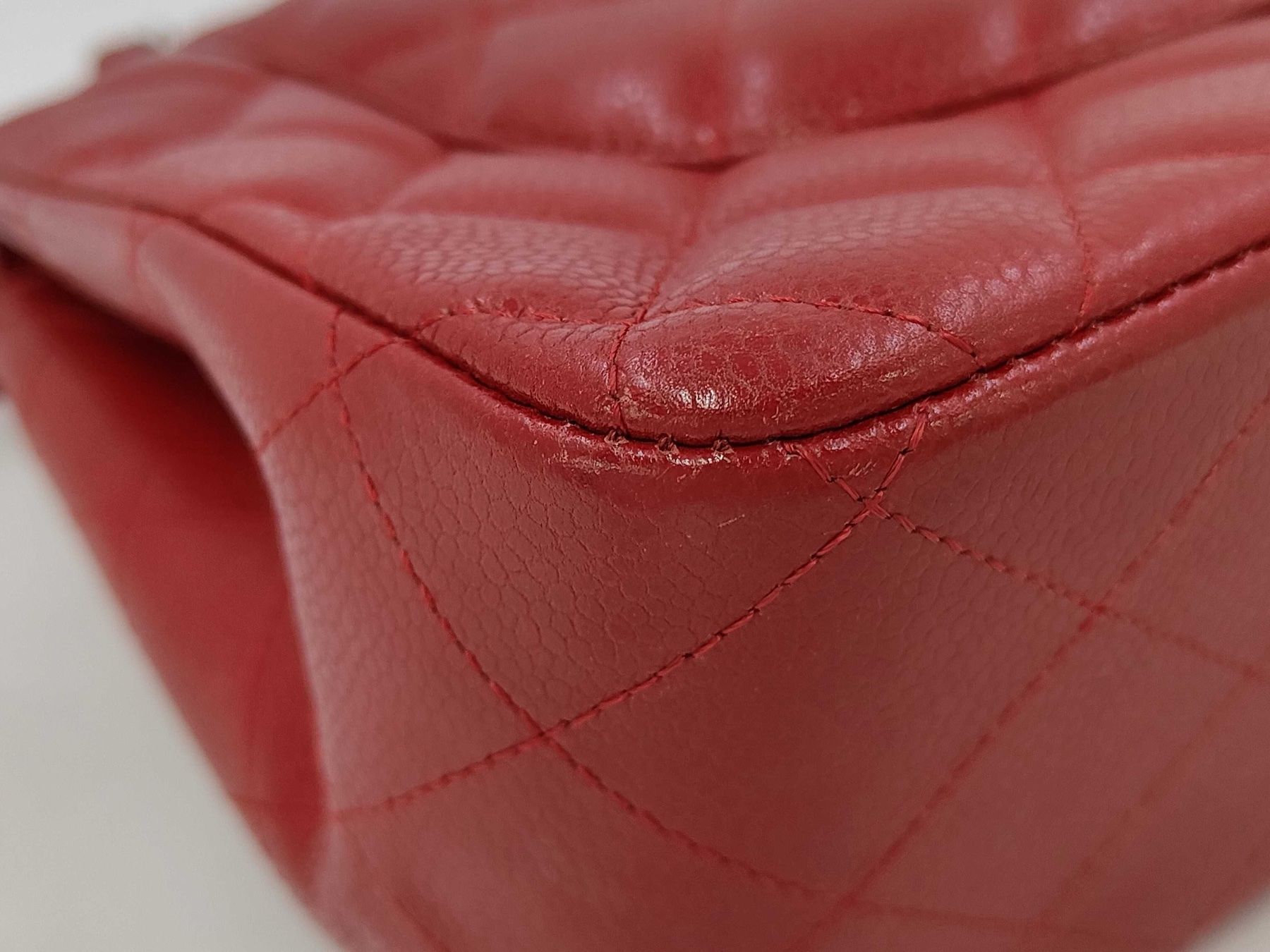 ️ Wunderschöne Chanel Jumbo Classic Flap Bag in Rot (D'occasion) à St ...