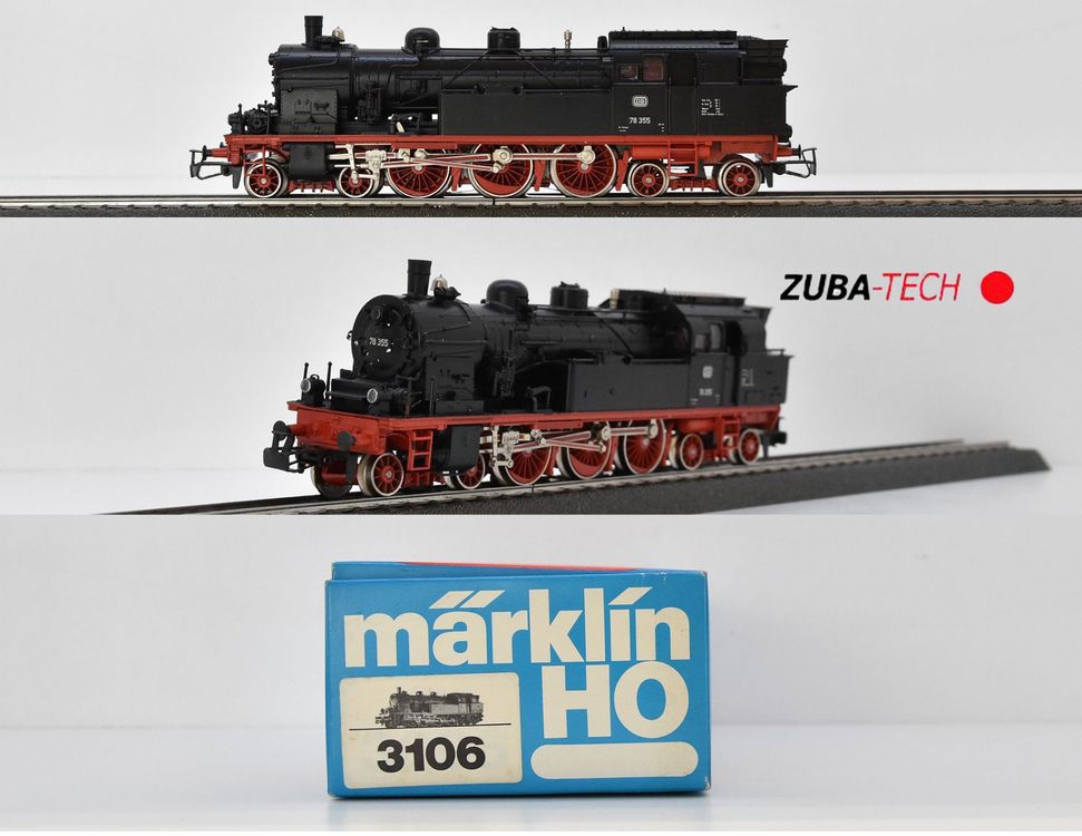 Märklin 3106 Dampflok BR 78 DB H0 WS Analog mit OVP (Neu (gemäss Beschreibung)) in St. Gallen ...