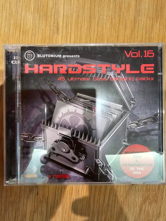 2 CDs, Blutonium Boy & Headhunterz – Blutonium, Hardstyle 16 (Gebraucht ...
