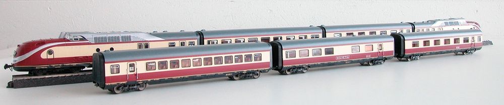 Roco TEE-Zug-Set 7-teilig BR VT 11.5 / VT 601 SBB Spur H0 | Kaufen auf ...