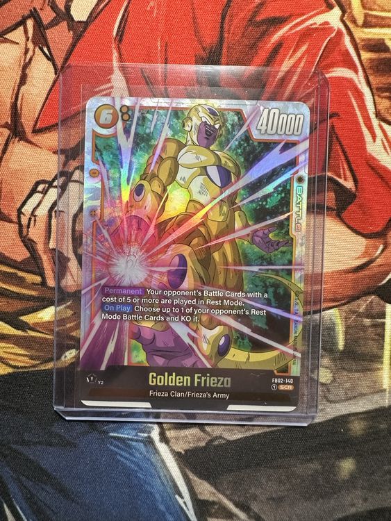 Dragon Ball FB02 Card Golden Frieza | Kaufen auf Ricardo