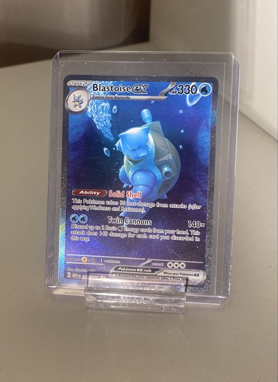 Blastoise EX Alt Art Pokemon 151 Scarlet & Violet | Kaufen auf Ricardo