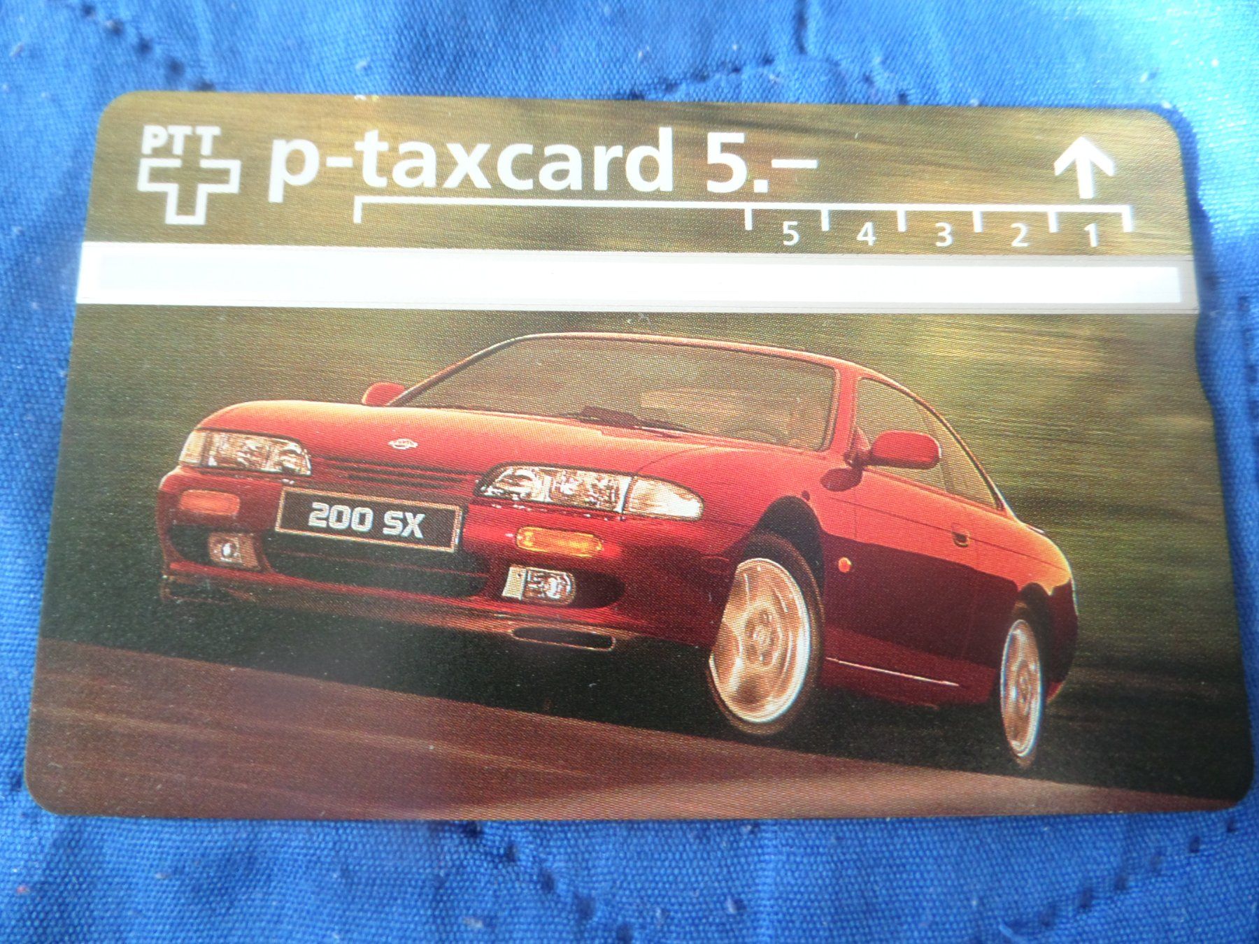 PTT P-Taxcard Fr. 5.- Nissan 200 SX, Top Zustand! (Neu (gemäss Beschreibung)) in Thun für CHF 1 ...