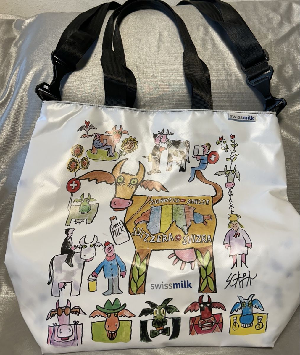 ***Swissmilk Tasche mit 2 Innentaschen NEU*** (Neu (gemäss Beschreibung ...