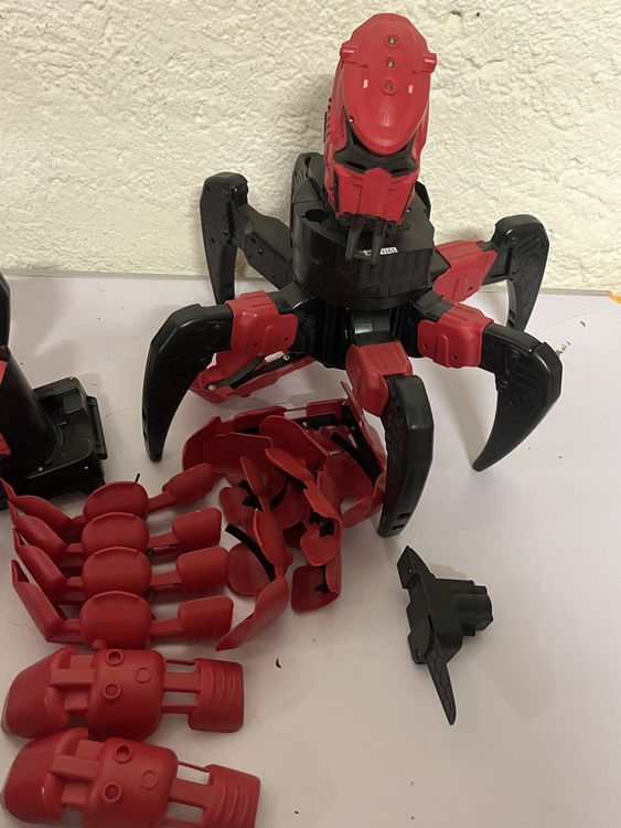 Gesteuerter Roboter Spinne - Rot/Schwarz, CC-1002 (nikG) (Gebraucht) in ...