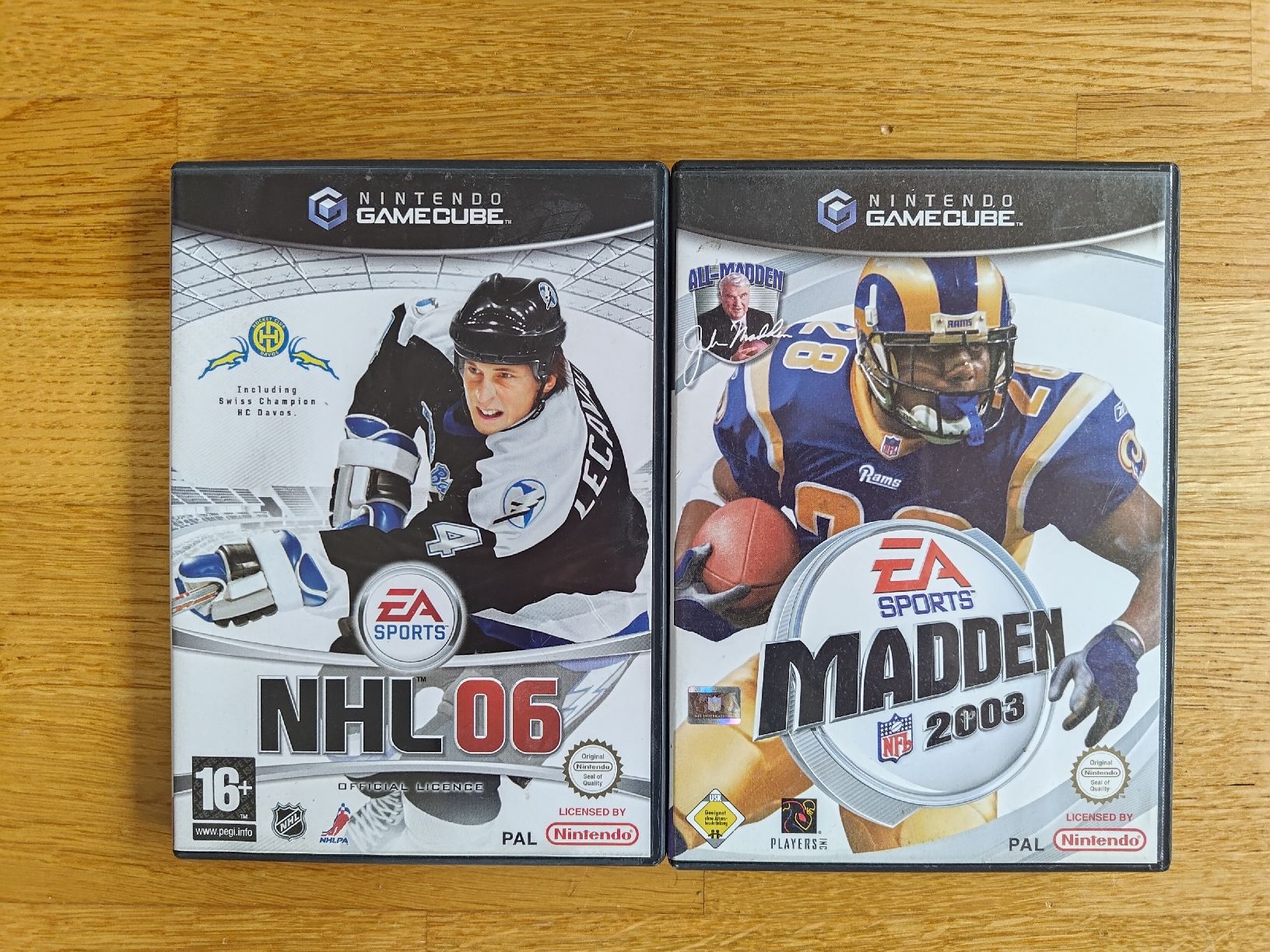 Nintendo Gamecube: NHL 06 & Madden 2003 (Gebraucht) in Hochwald für CHF ...