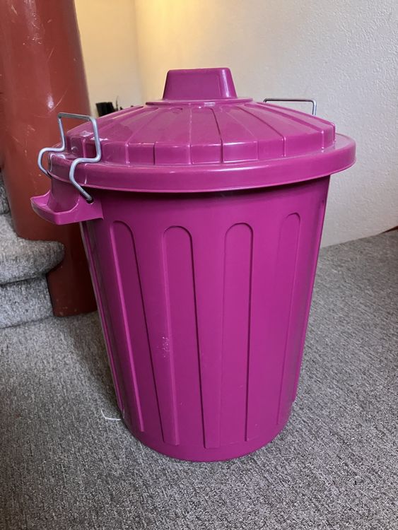Eimer mit Deckel, 23l, pink, Curver: NEU! | Kaufen auf Ricardo