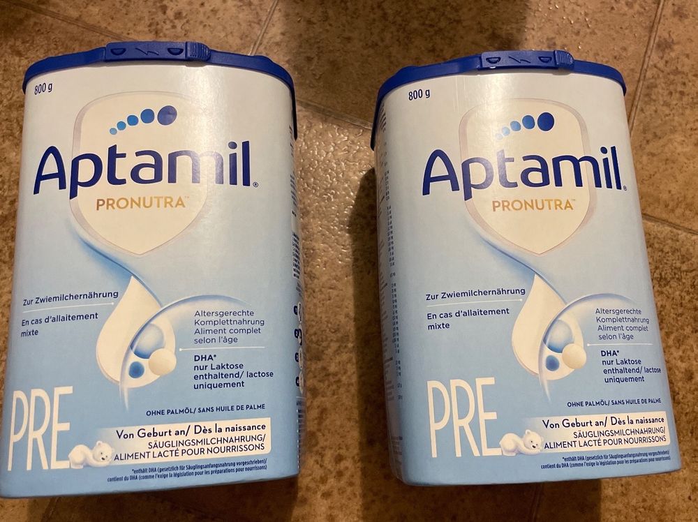 Aptamil Pre (2 Packungen) (Neu und originalverpackt) in Rorbas für CHF 28 – mit Lieferung auf ...