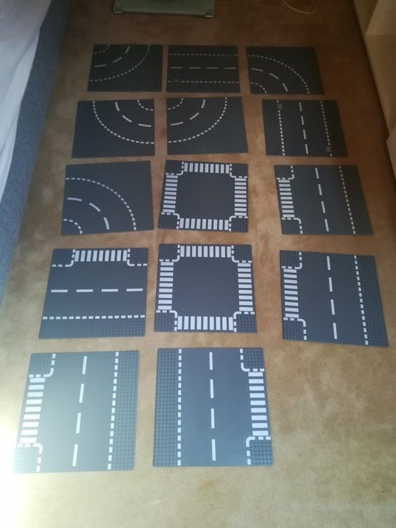14 Lego City Strassen Platten | Kaufen auf Ricardo