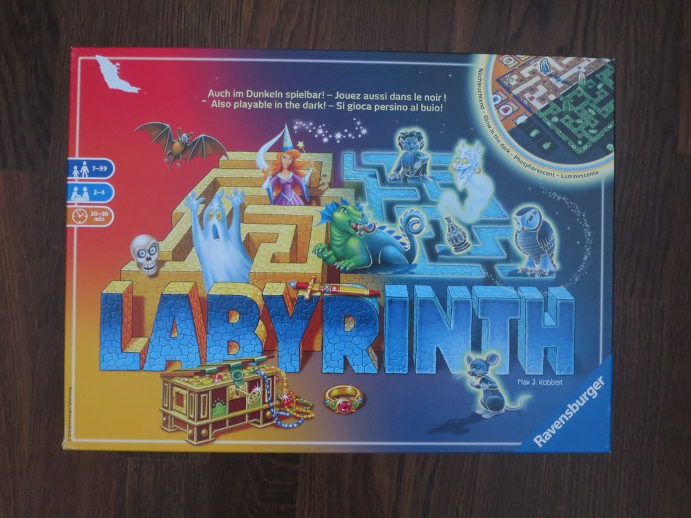 Spielzeug spielen Kind Spiel Labyrinth 7+ glow in the dark (Gebraucht ...
