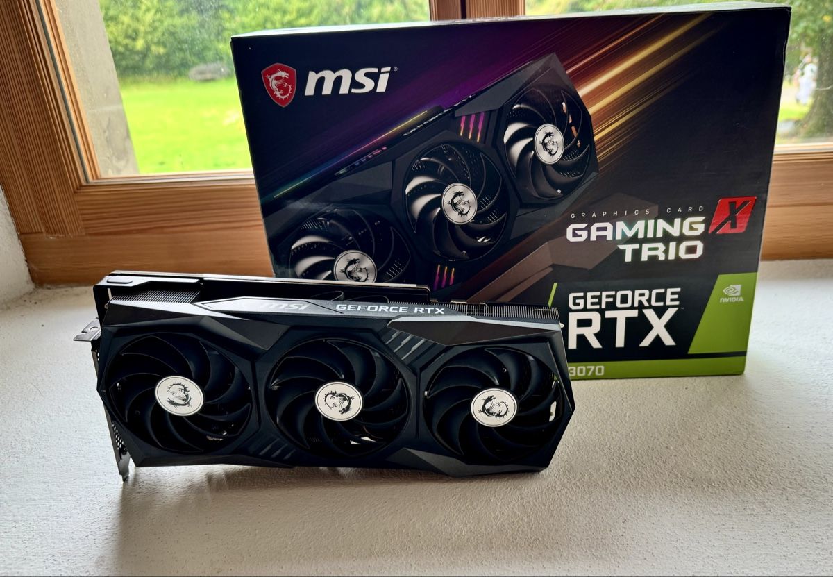 MSI GeForce RTX 3070 Gaming X Trio - Top Zustand! (Gebraucht) in Lütisburg für CHF 140 – mit ...