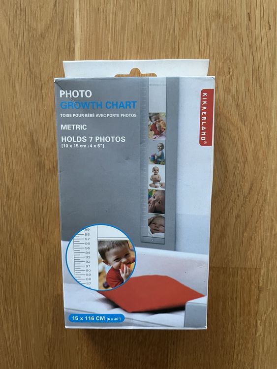 Photo chart - Toise bébé avec porte photos - idée cadeau (Neu (gemäss ...