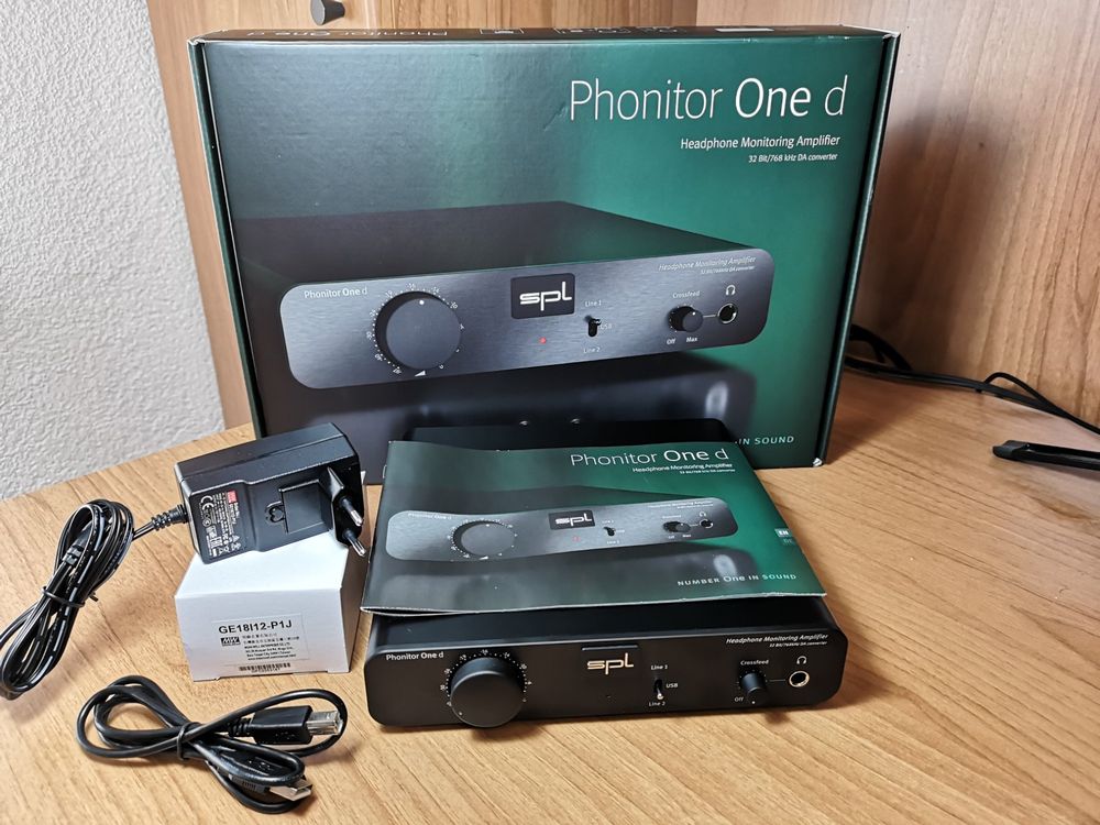 SPL Phonitor One d Kopfhörerverstärker mit 32-Bit DA-Wandler | Kaufen auf Ricardo