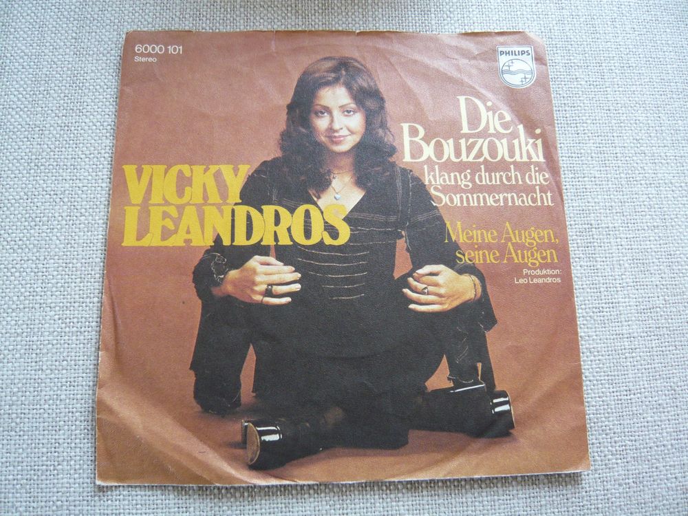 SINGLE VICKY LEANDROS SWISS PRESSAGE RARE ! | Kaufen auf Ricardo