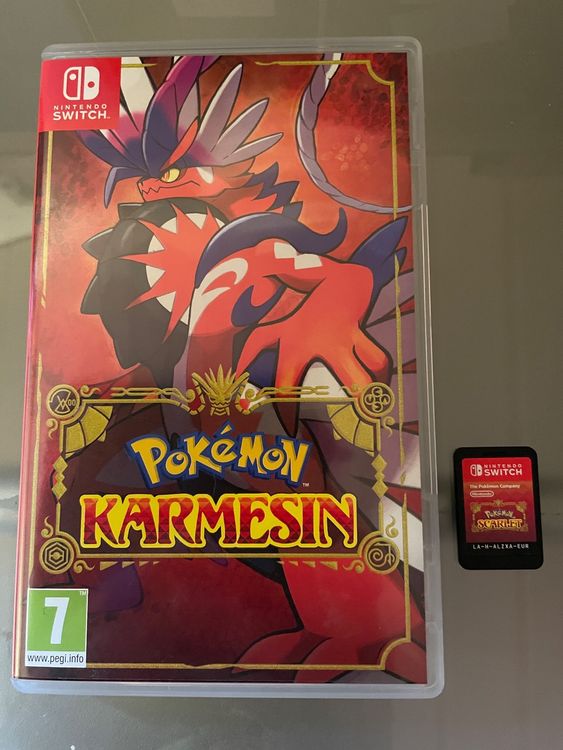 Pokemon karmesin karmin nintendo switch | Kaufen auf Ricardo