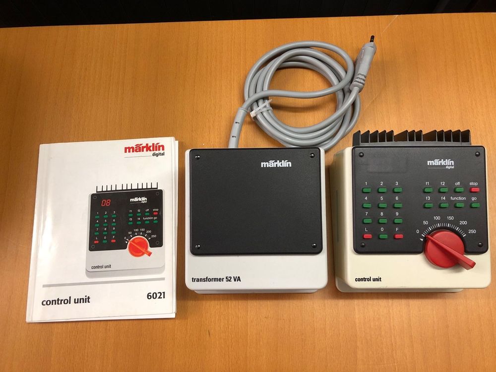 Märklin digital Control Unit 6021 mit Transformator 6002 (Gebraucht) in ...