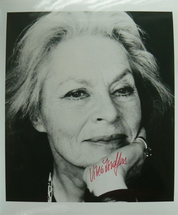 Viveca Lindfors (1920-1995) Schauspielerin - sign. Grossfoto (Gebraucht ...