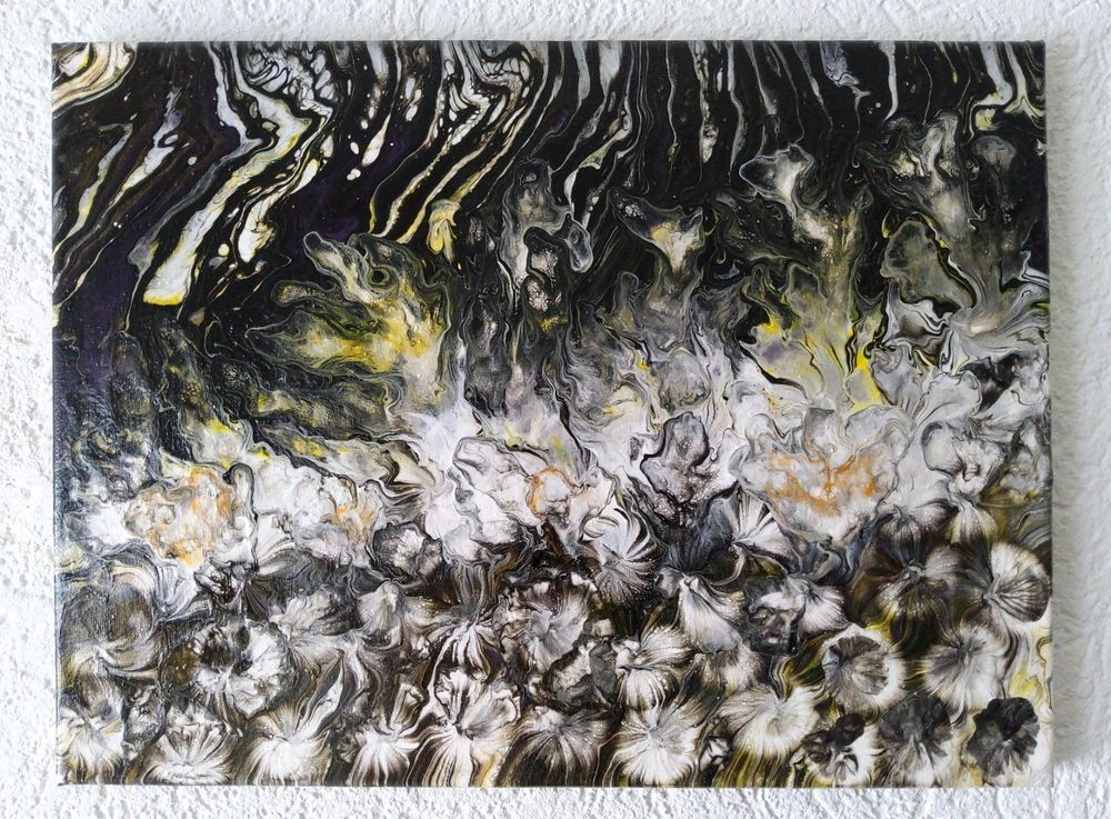 Acryl Bild Acrylic Pouring | Kaufen auf Ricardo