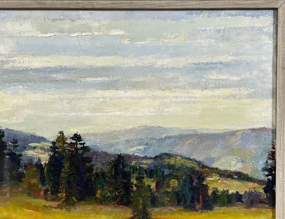 Henri Piccot (XX) Gemälde - Wald Landschaft (Gebraucht) in Root für CHF 80 – mit Lieferung auf ...