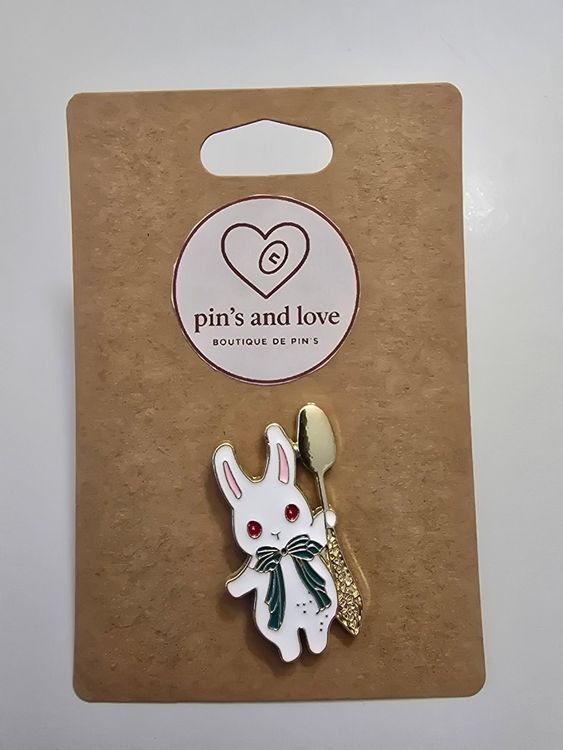 Pin's Lapin & cuillère (Neu und originalverpackt) in Semsales für CHF 2 ...