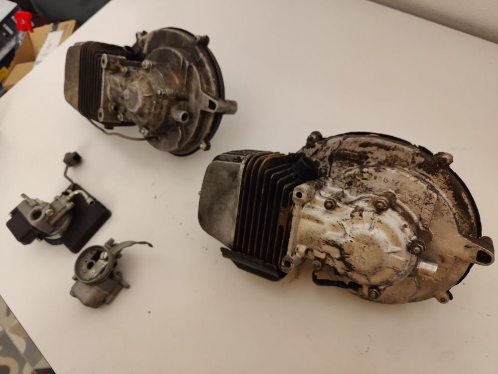 2x Piaggio Ciao Motoren, mit Vergaser | Kaufen auf Ricardo