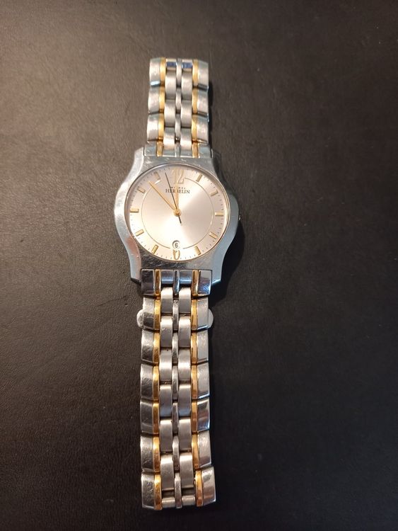 Herbelin Herrenarmbanduhr Rarität mit gewölbtem Saphirglas | Kaufen auf ...