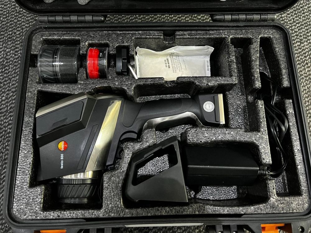 TESTO 880-3, Experten-Wärmebildkamera mit Akku, Koffer, etc (Gebraucht ...