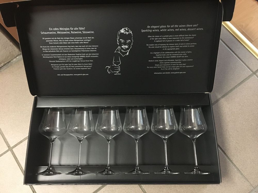 Weingläser Gabriel Glas standard (Gebraucht) in Savosa für CHF 90 – mit ...