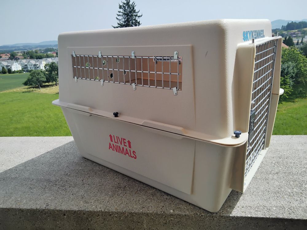 Hunde Transport Box Sky Kennel, Flug Transport Box | Kaufen auf Ricardo
